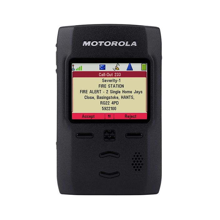 Motorola: ADVISOR TPG2200 TETRA Two-way Pager